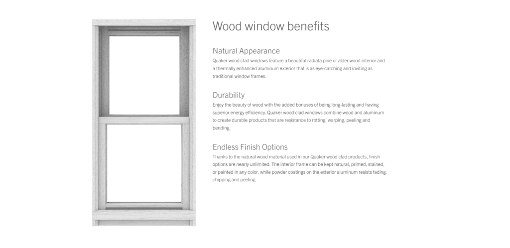 Quaker Wood Windows | High West Siding, Windows, And Sunrooms Inc.
